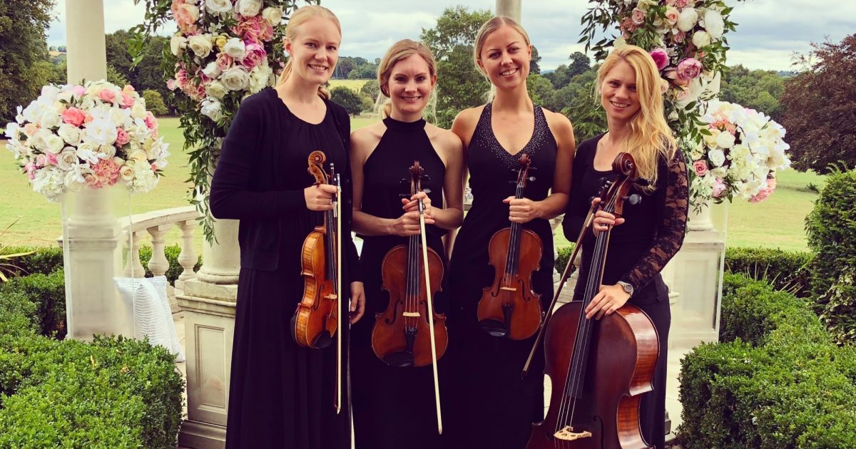 Satin Strings Ensemble | Function Central | String Quartet London | Function Central