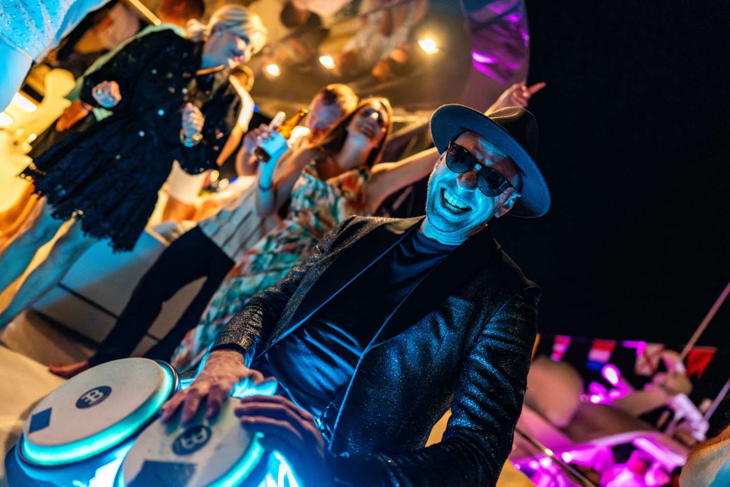 The LED Drummer | Function Central | Led Drummer Leicestershire ...
