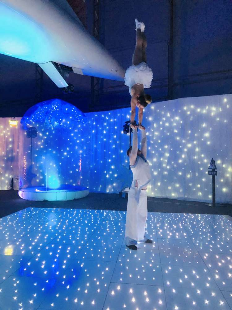 Performance Dome | Function Central | Circus Act With Snow Globe London ...